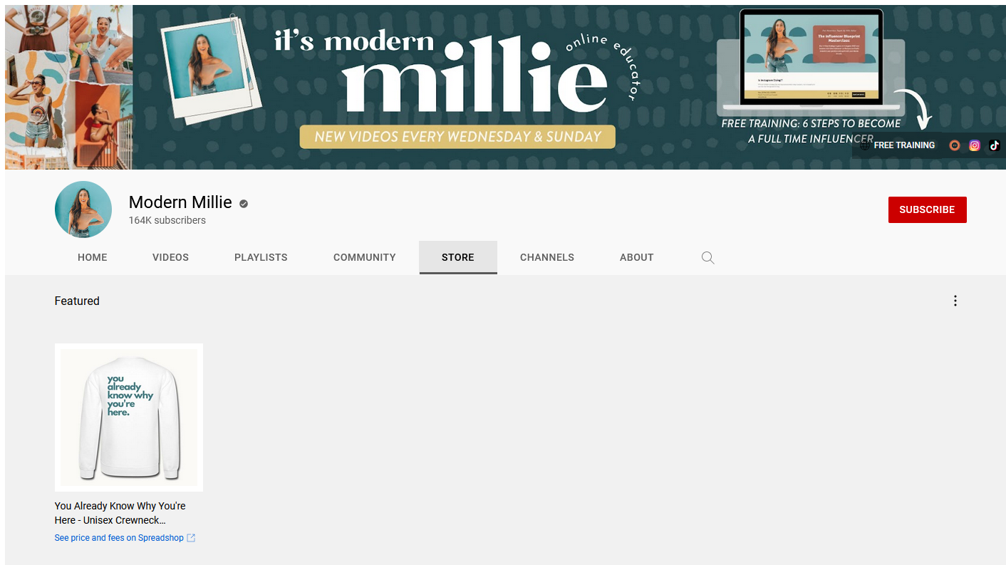 What is the YouTube 'Merch Shelf'? | Shelton Associates